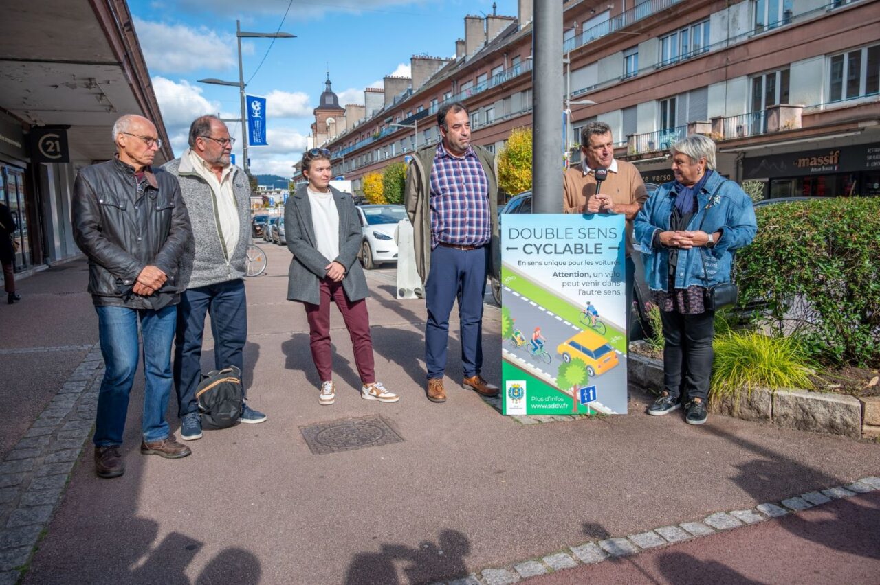 Schéma cyclable : déploiement en cours - Ville de Saint-Dié-des-Vosges